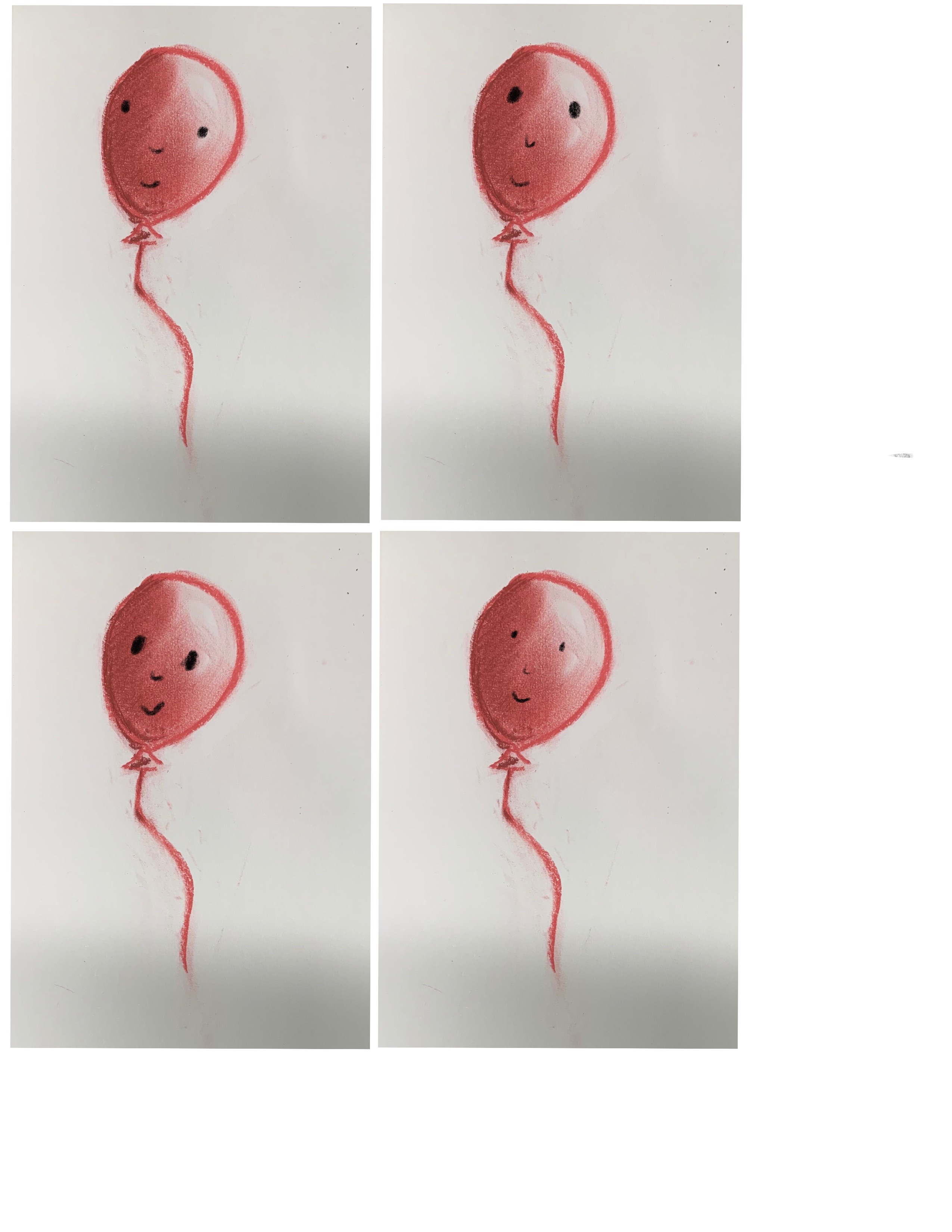 99 Red balloons….. – Gina Lento: Fine Art and Illustration