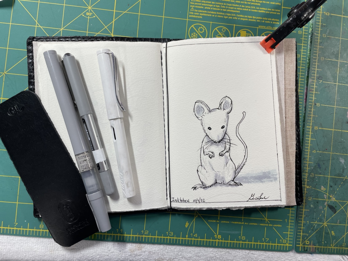 Inktober Day 2 – Gina Lento: Fine Art and Illustration