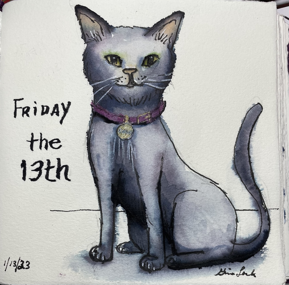 Friday the 13th – Gina Lento: Fine Art and Illustration